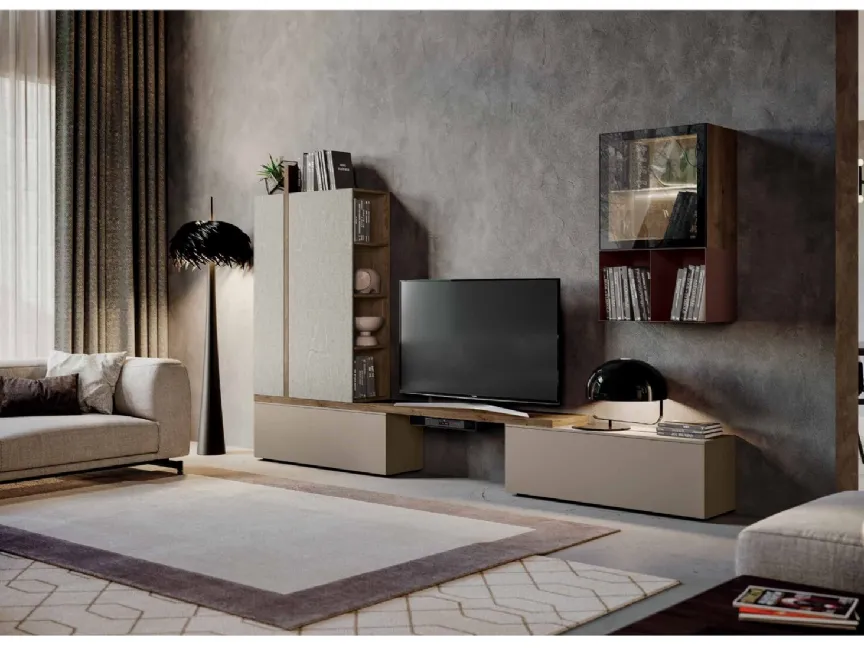 Parete Attrezzata Mito QSM615 di Imab